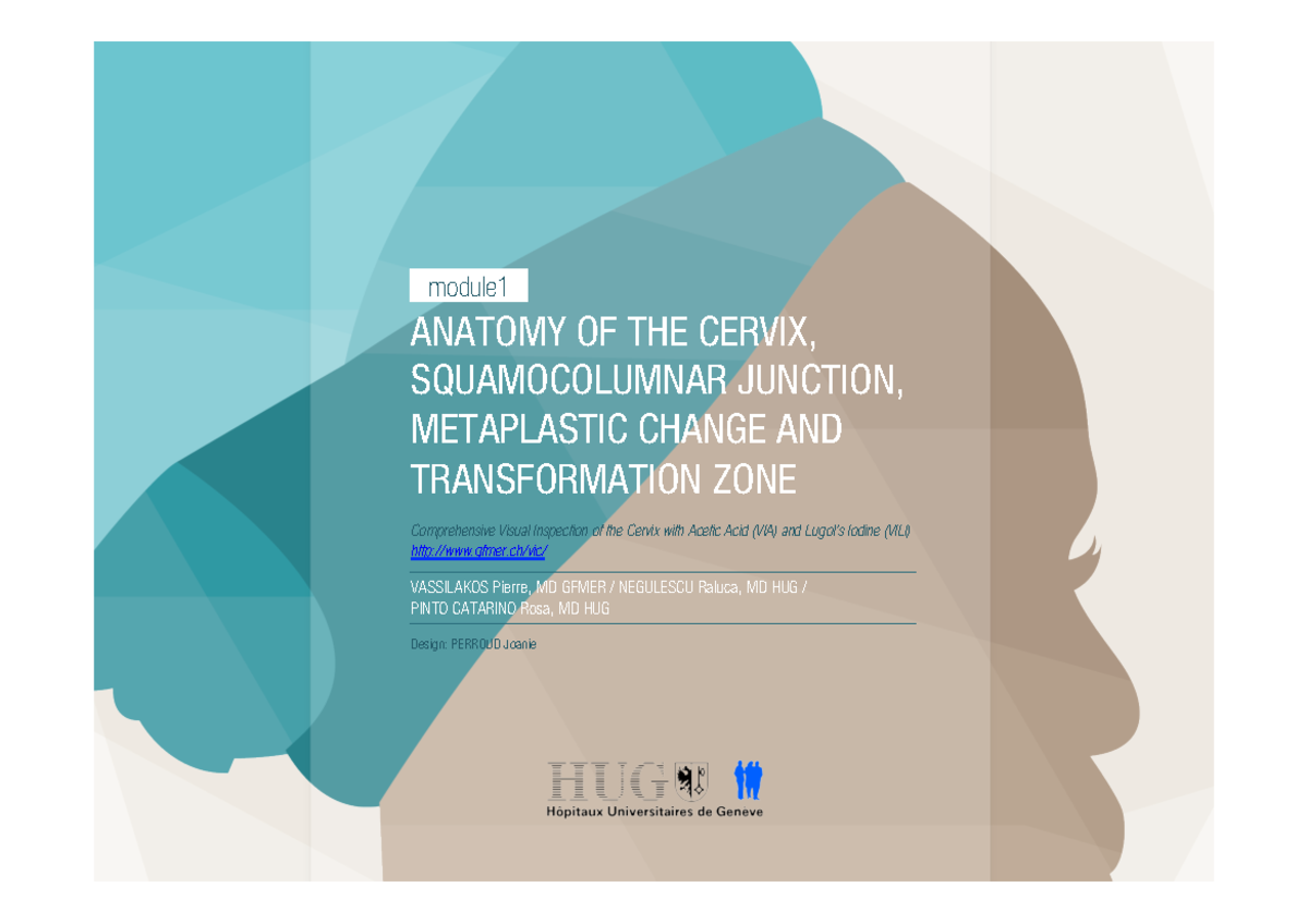 Anatomy OF THE Cervix, Squamocolumnar Junction, Metaplastic Change AND ...