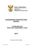 [Solved] Memo of grade 11 egd pat 2024 - Engineering Graphics and ...