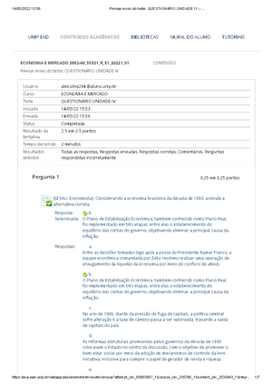 [Solved] Adaptado de STIGUM Marcia Problemas de microeconomia So Paulo ...