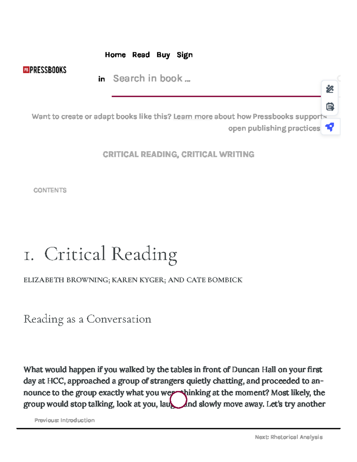 Critical Reading & Writing Strategies – CRW 101 Notes - Studocu
