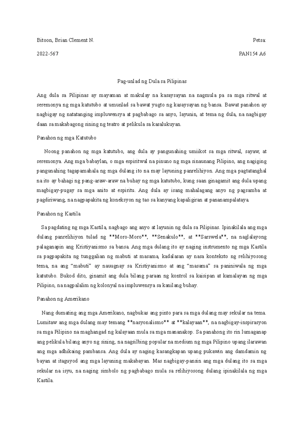 Format ng Resume: Gabay para sa mga Filipino Job Seekers - Studocu