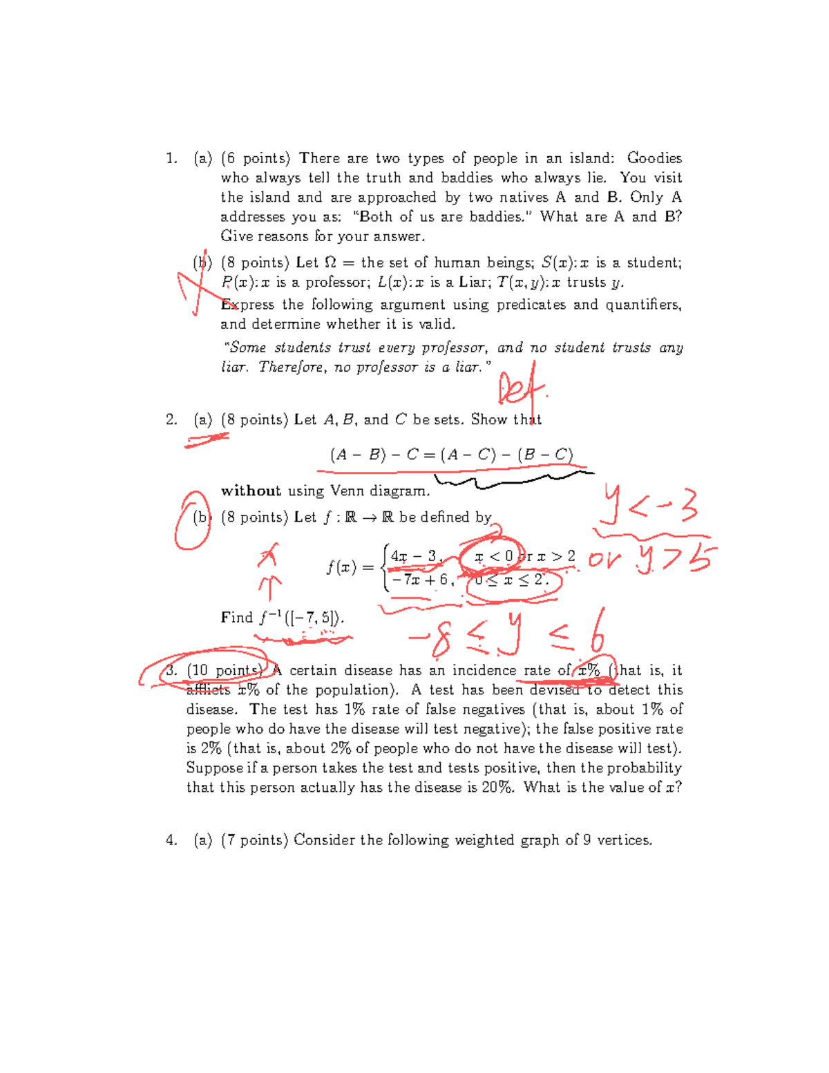 Week 13 Final Exam - Sample Solutions and Key Concepts - Studocu
