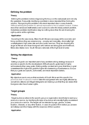 [Solved] The role of organization structure at eskom - Diploma in ...