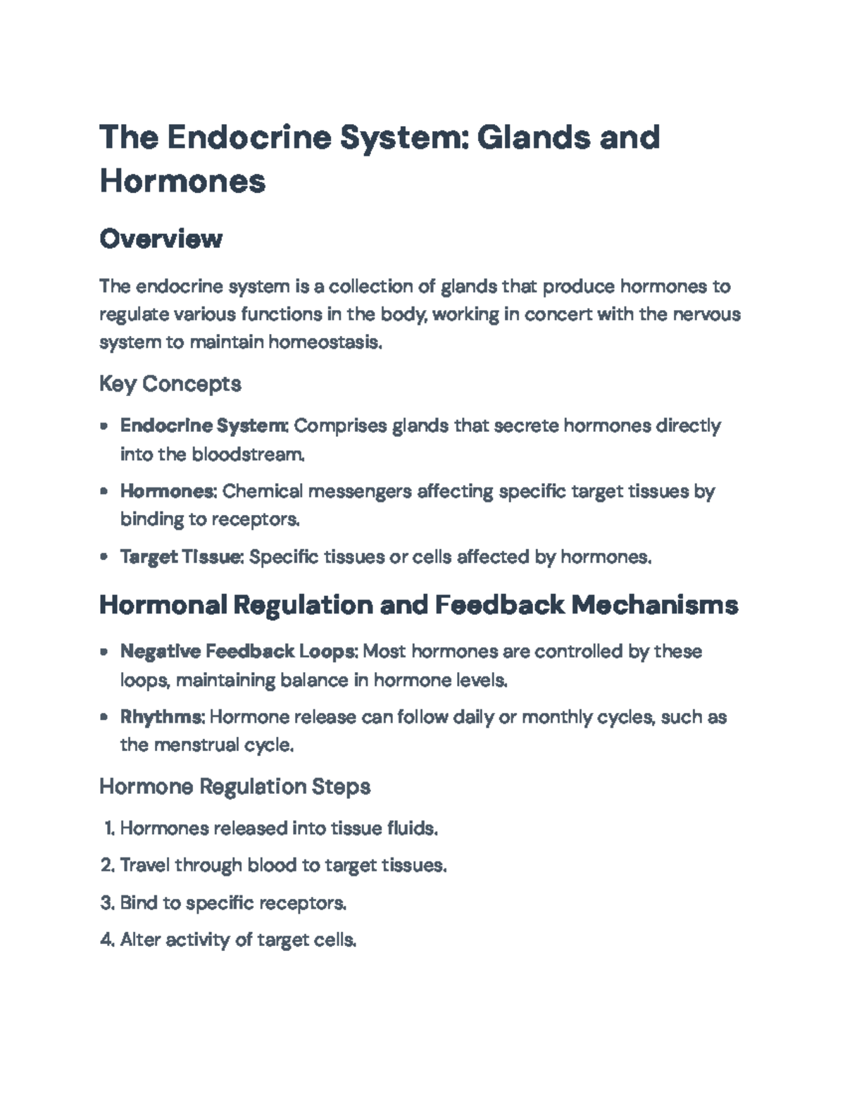 Endocrine System Overview: Glands, Hormones & Disorders - Course Code ...