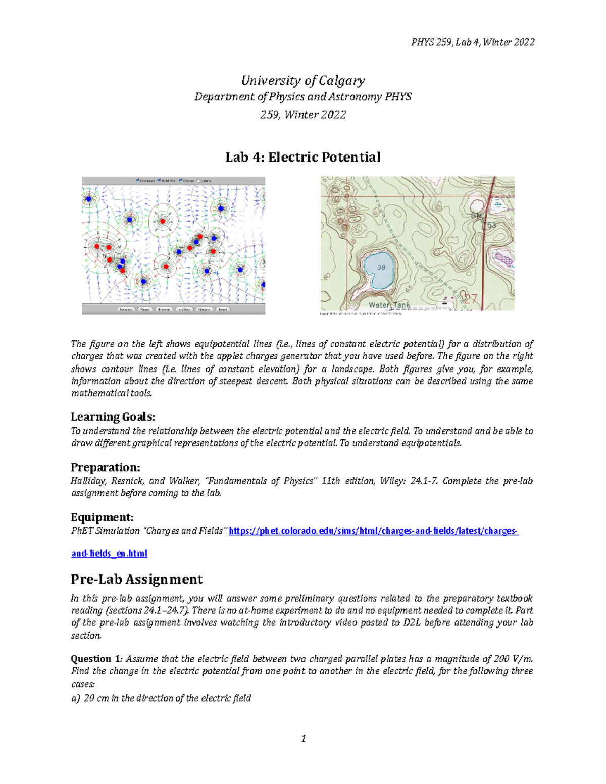 Phys 259 lab 4 - lab 4 for physics 259 for 2022 winter semester ...