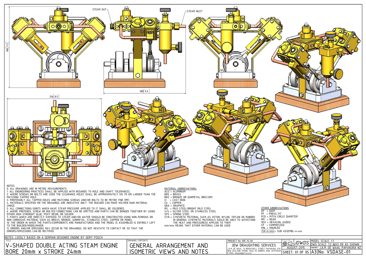 Double Acting Steam Engine Design - Bore 20mm x Stroke 24mm - Studocu