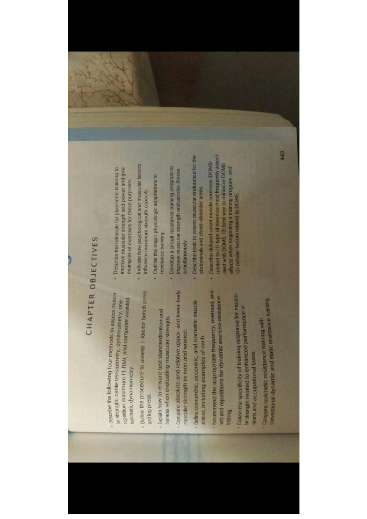 CHAPTER OBJECTIVES: Assessing Muscular Strength & Training Methods in ...
