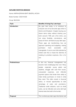 LIST OF Measurement MGT646: Demographics & Usage Levels Analysis - Studocu