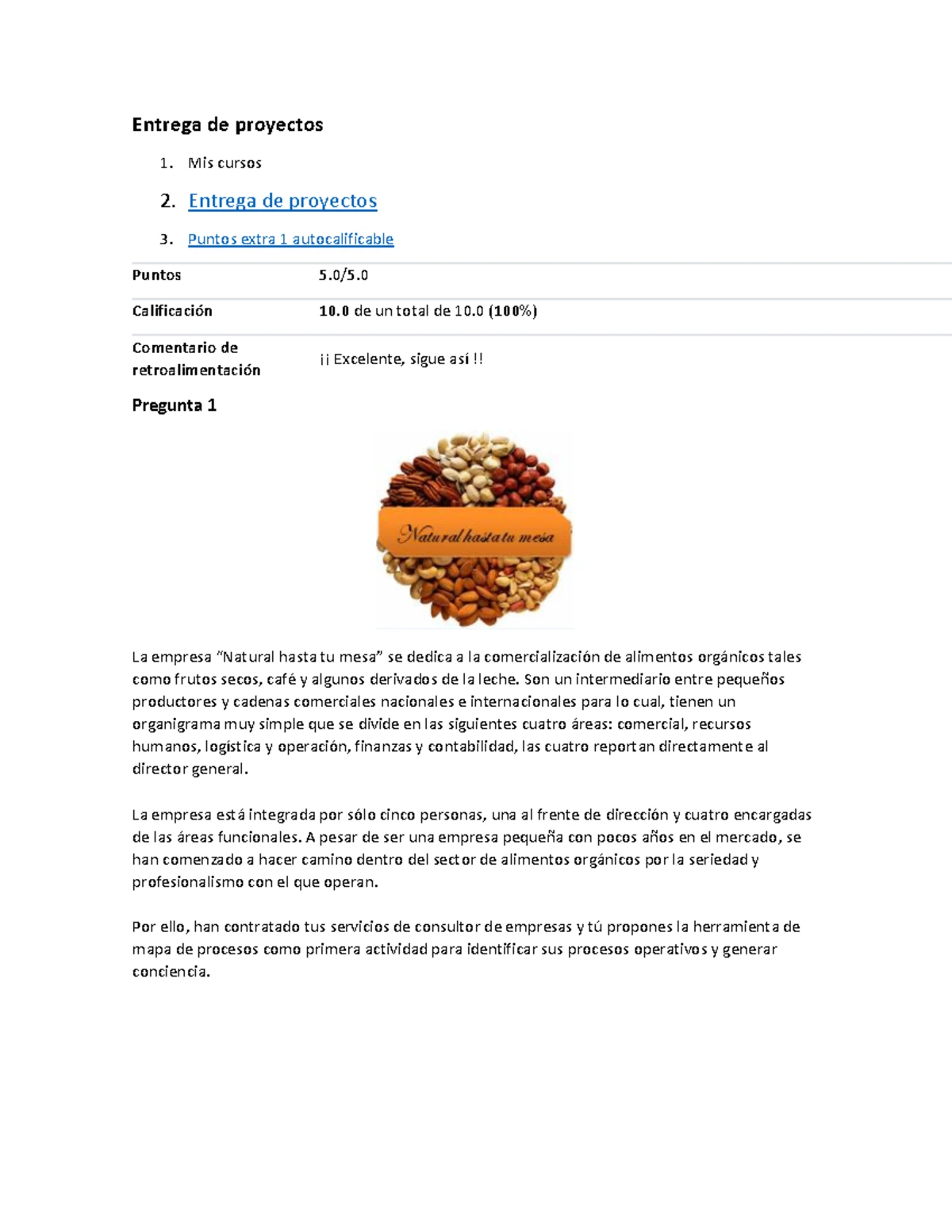 Semana 6: Preguntas de Proyectos y Financiamiento para MIPyMEs - Studocu