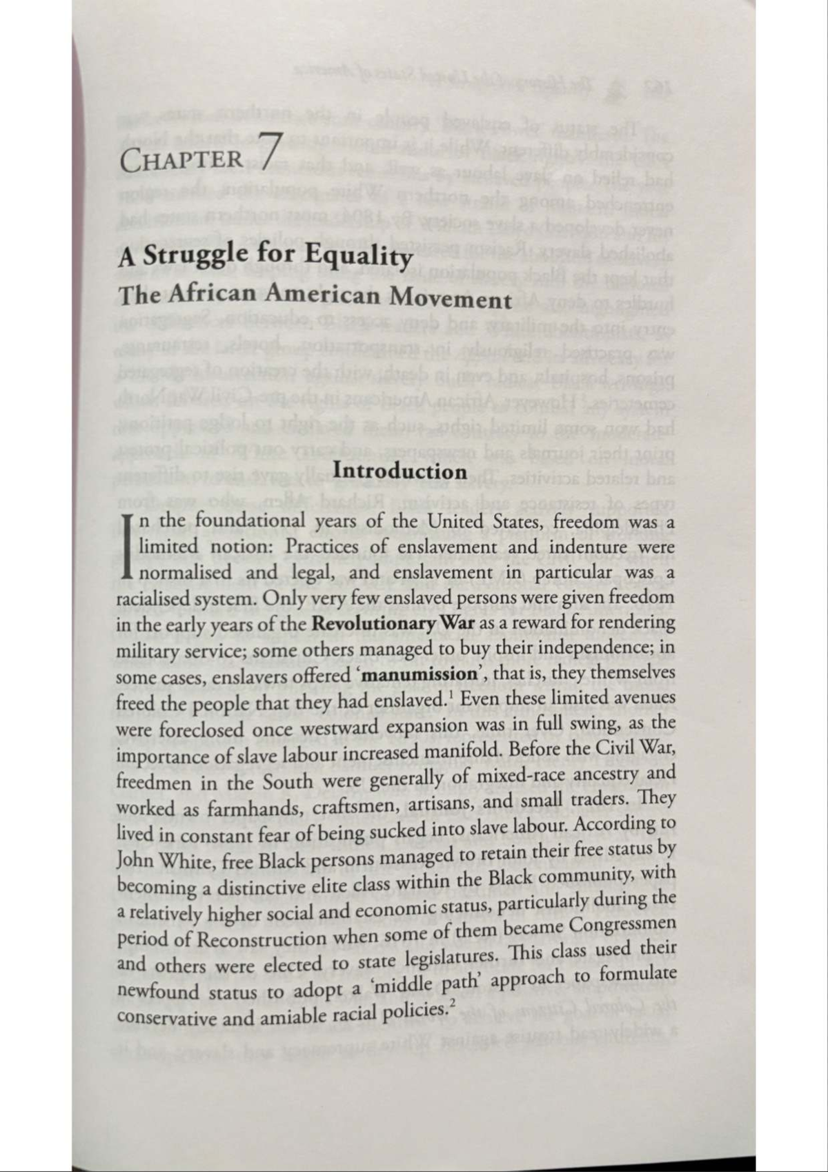 Chapter 7: A Struggle for Equality in the African American Movement ...