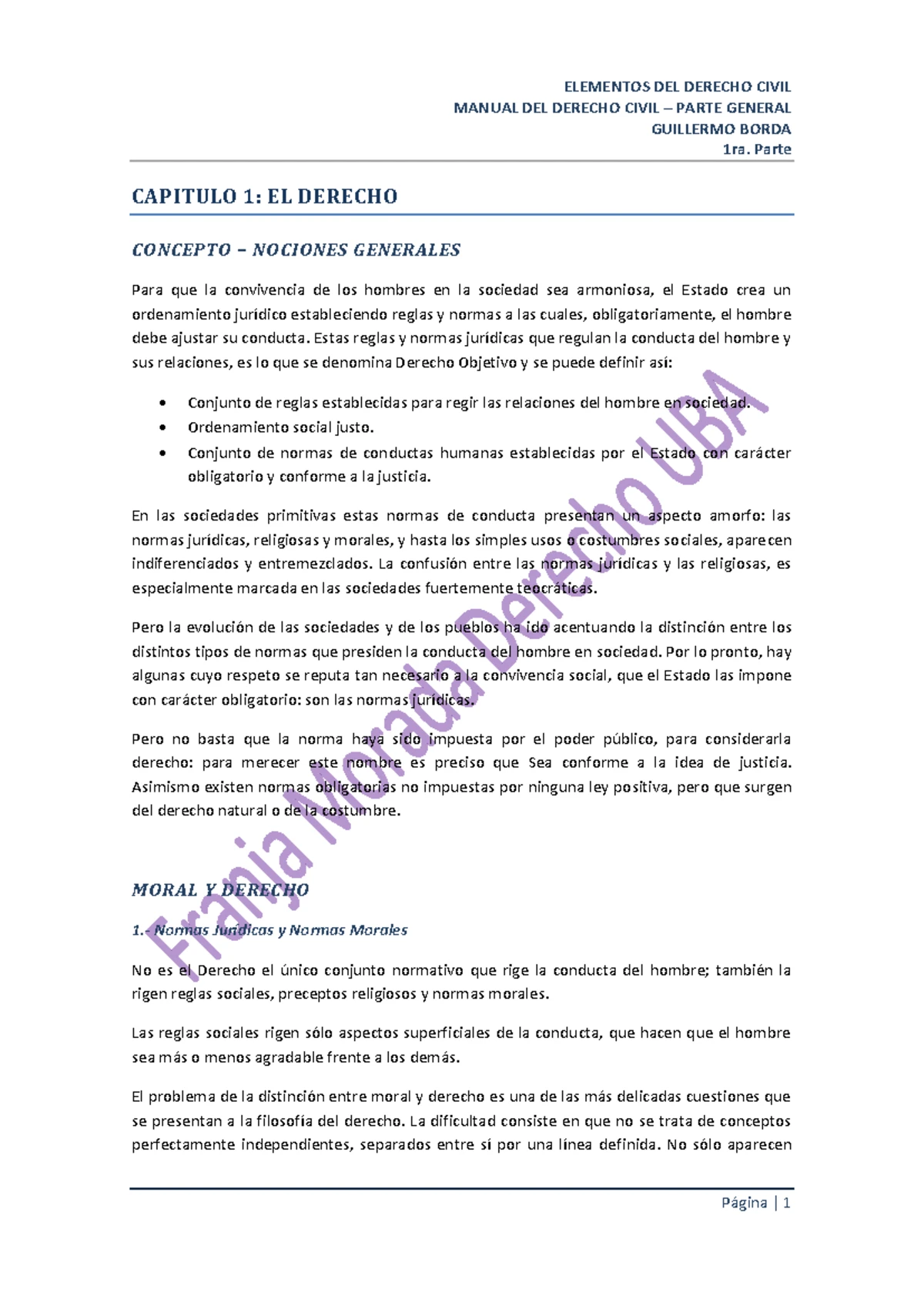 Capítulo 4: Efectos de la Ley en el Tiempo - Manual de Rivera - Studocu