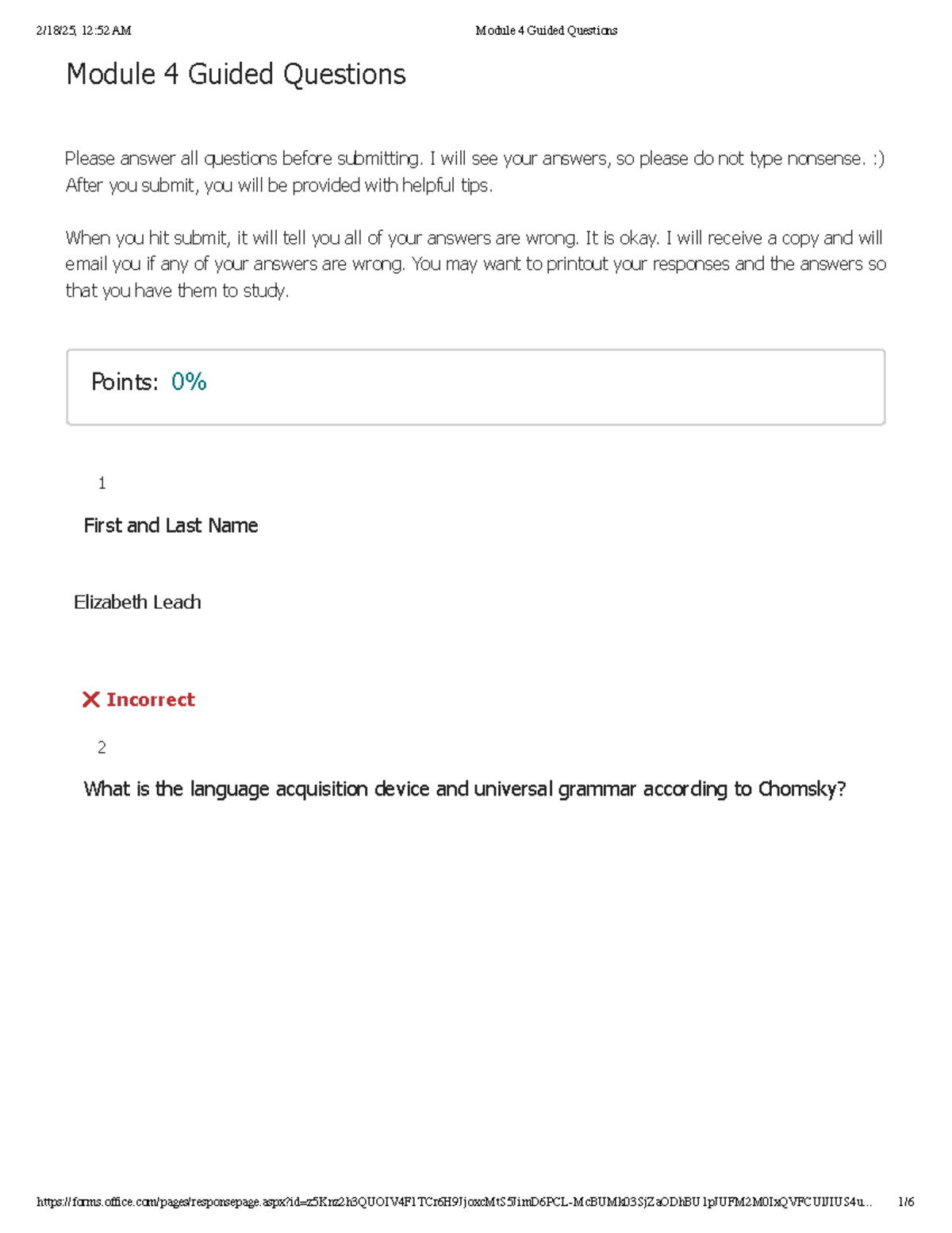 Module 4 Guided Questions - Module 4 Guided Questions Please answer all ...