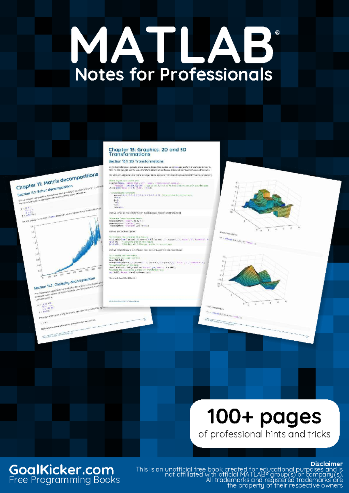 MATLAB notes for professionals: essential tips and tricks - Studocu