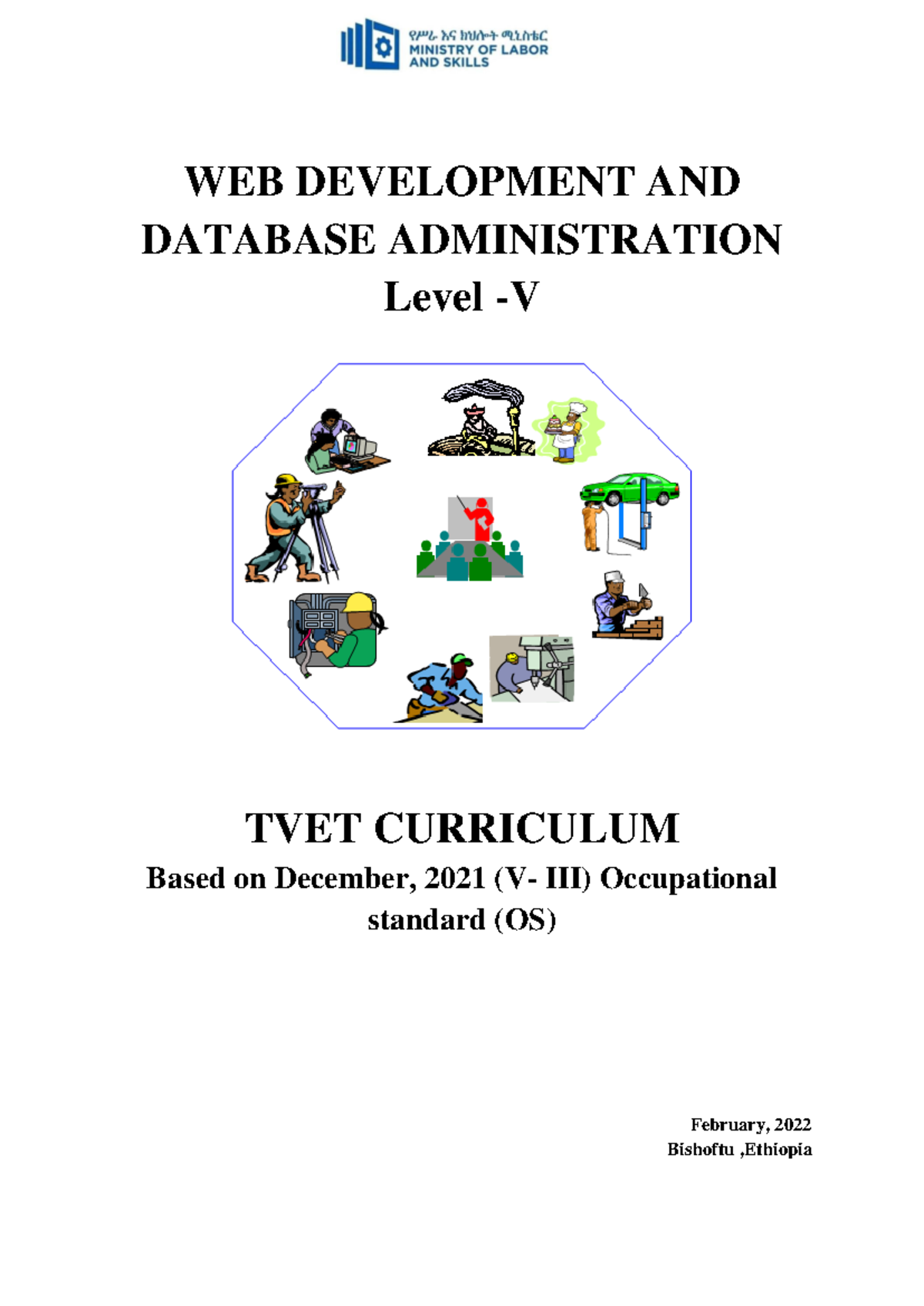 WDBA Level V Curriculum Overview for TVET Institutions - Studocu