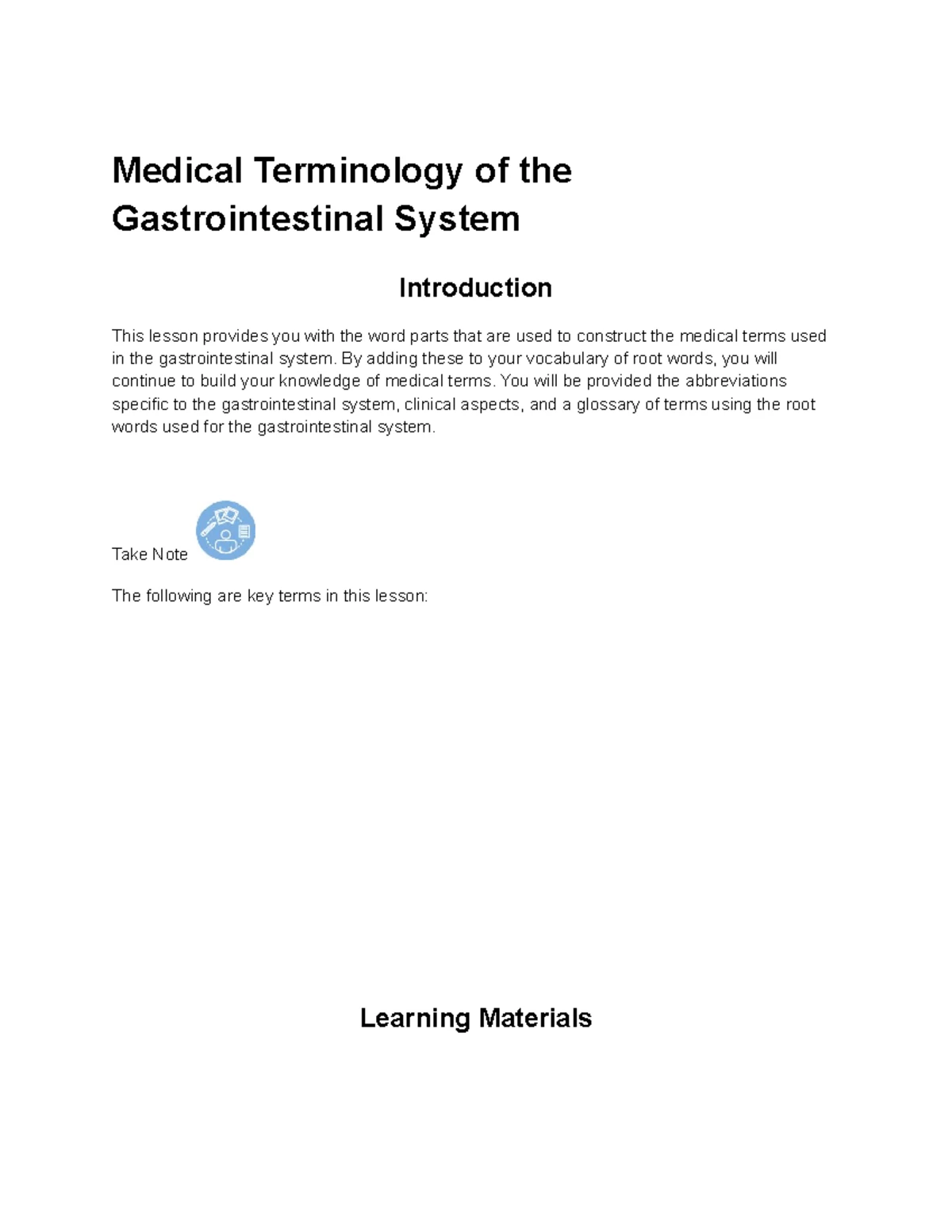 Medical Terminology of the Musculoskeletal System - Medical Terminology ...