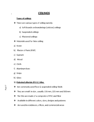 GBC Module 1 - Lecture notes for General Building and Construction for ...