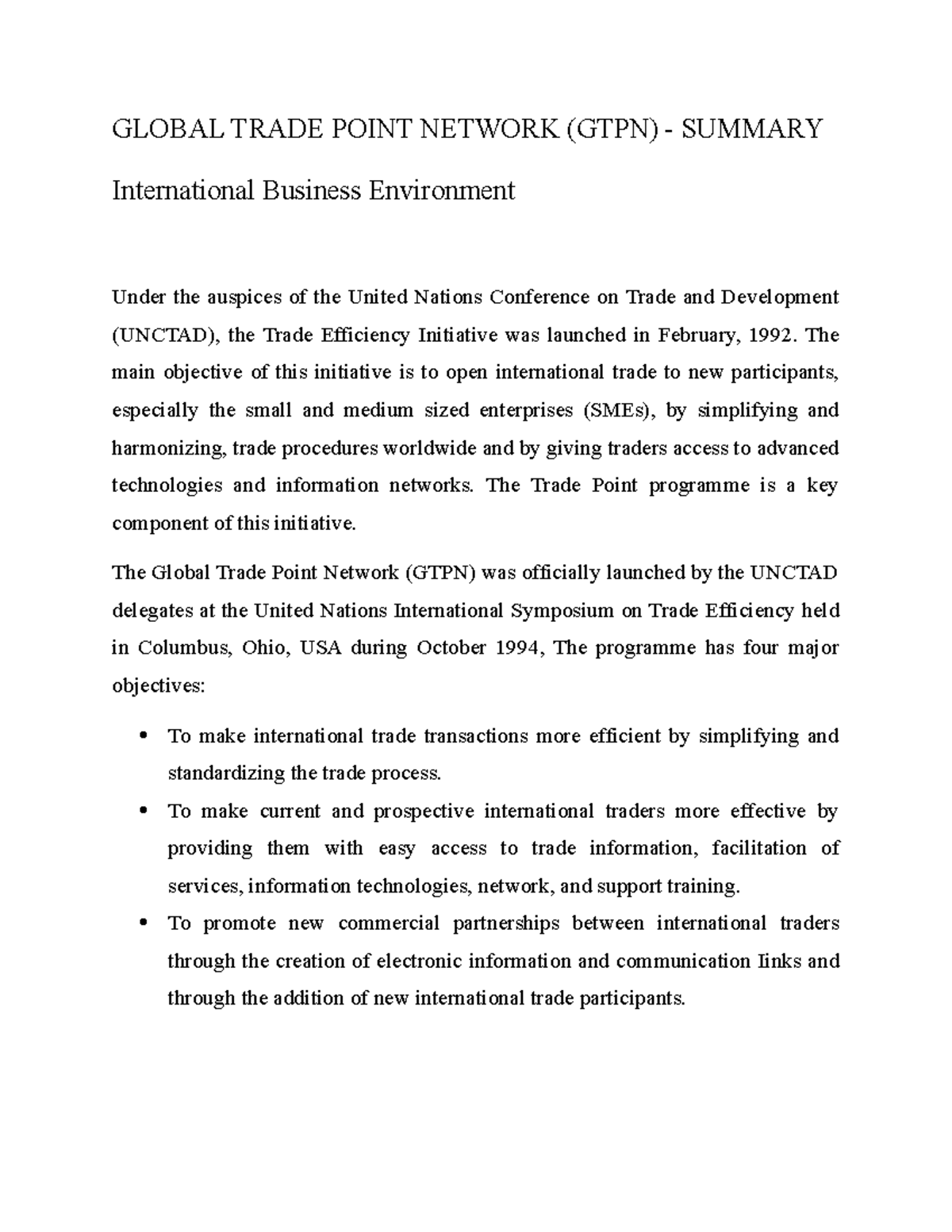 GTPN Overview: Enhancing Global Trade Efficiency and Opportunities ...