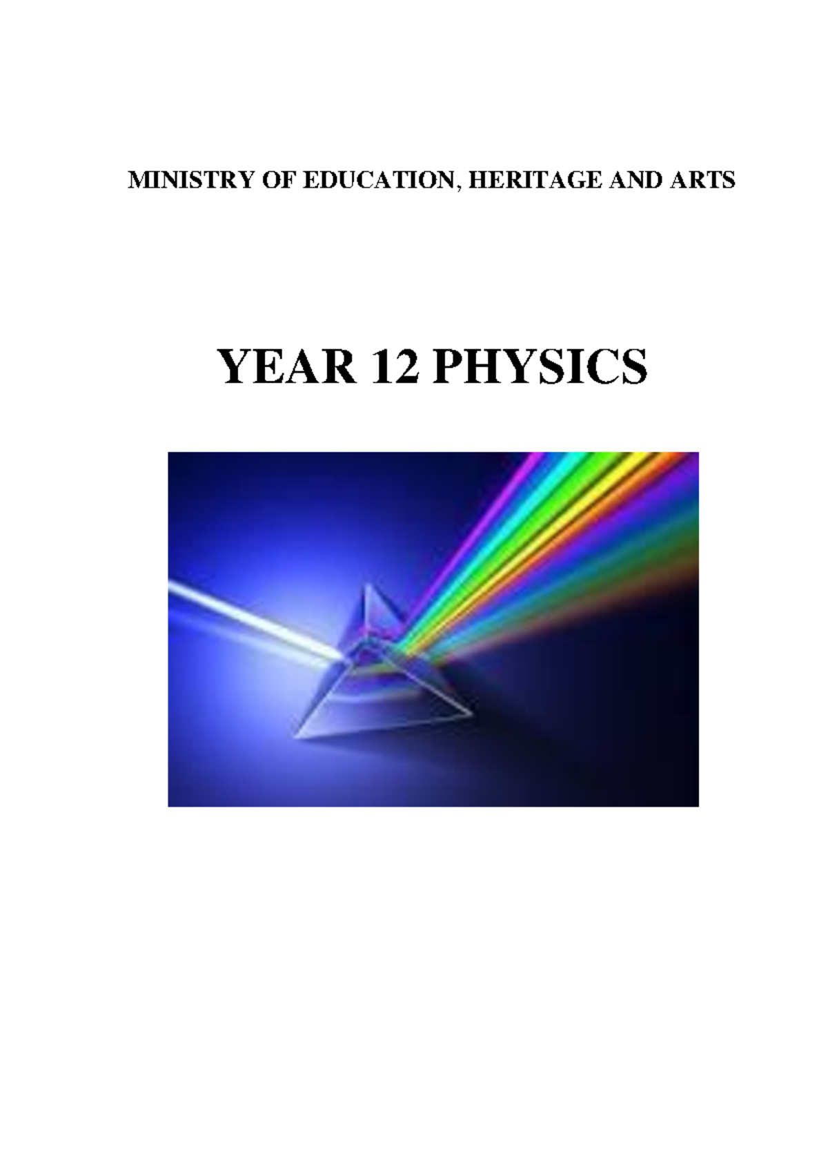 Year 12 Physics Textbook: Mechanics and Measurements Overview - Studocu
