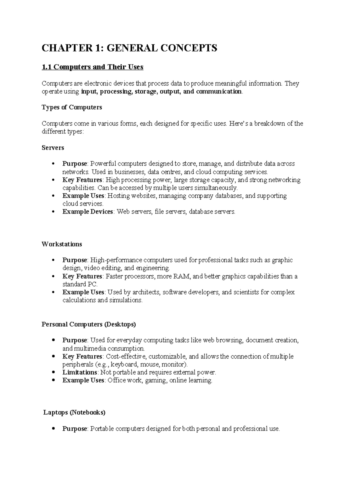CAT Theory Term 1: General Concepts and Software Overview - Studocu