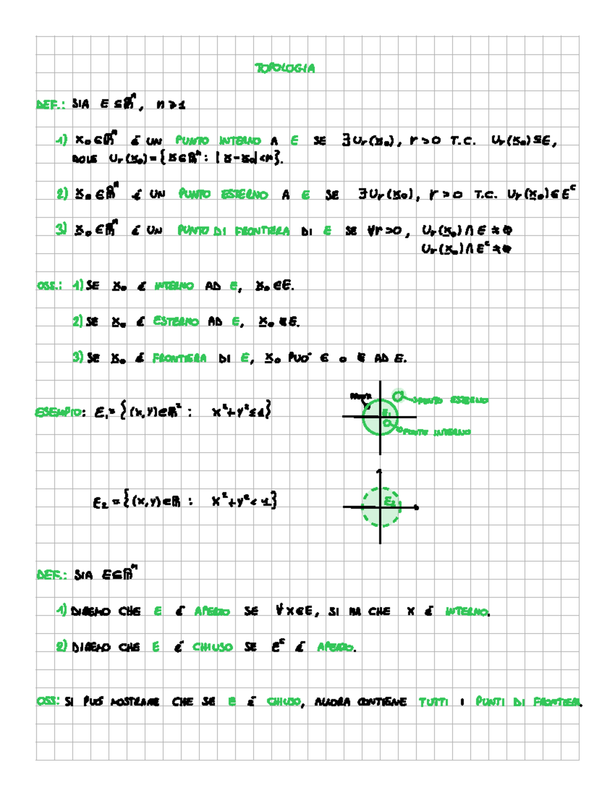 Topologia: Concetti Fondamentali e Teoremi (Corso di Matematica) - Studocu