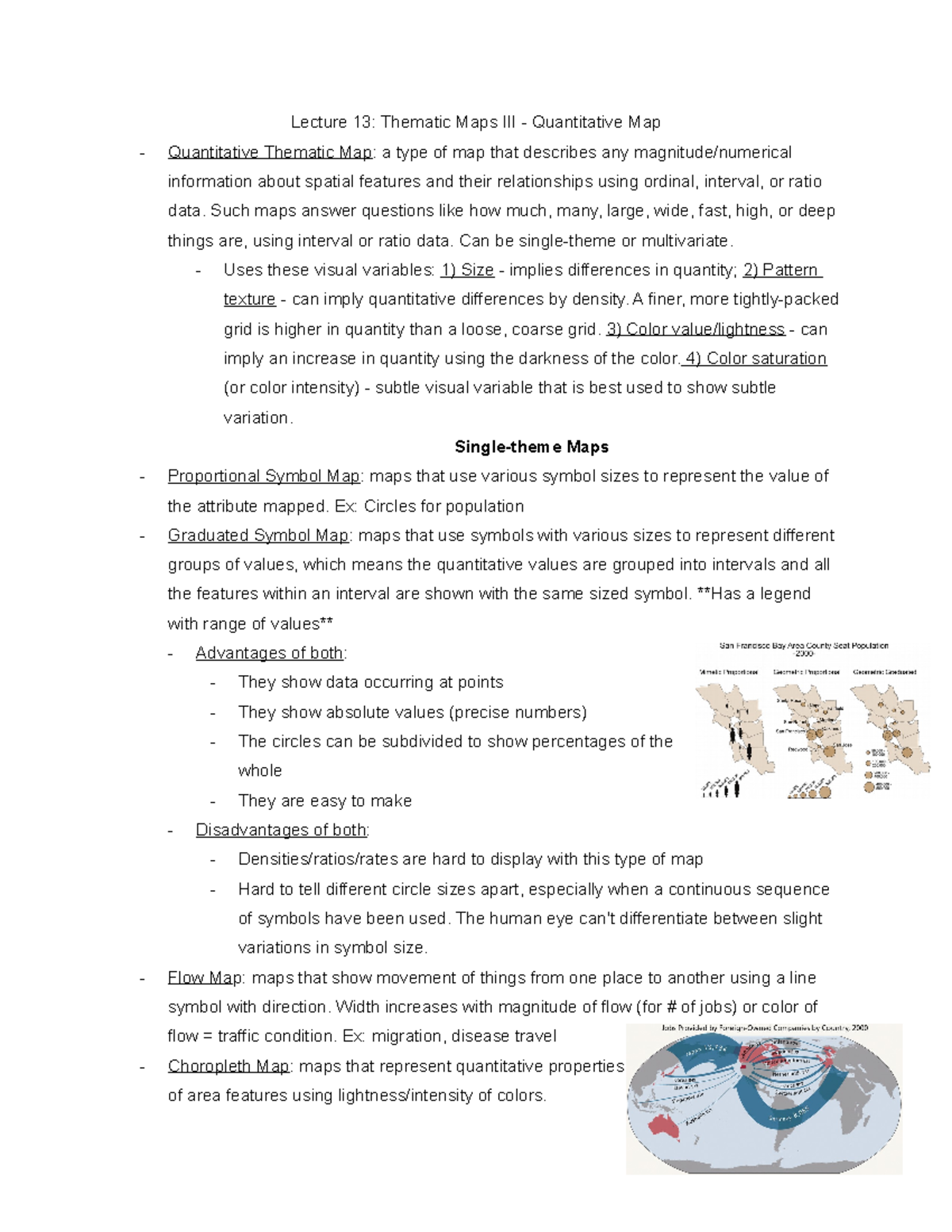 Lecture 13: Thematic Maps III (Quantitative Map) - Lecture 13: Thematic ...