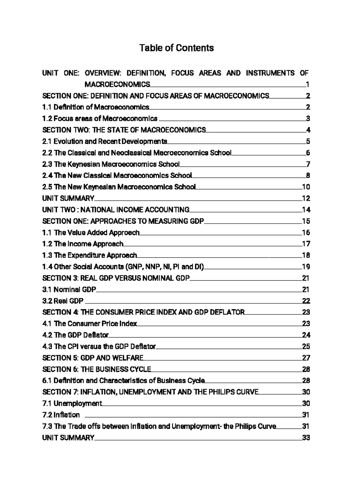 Macr Chapter 1 - Macroeconomics - Chapter one The State of Macroeconomics – Introduction - Studocu