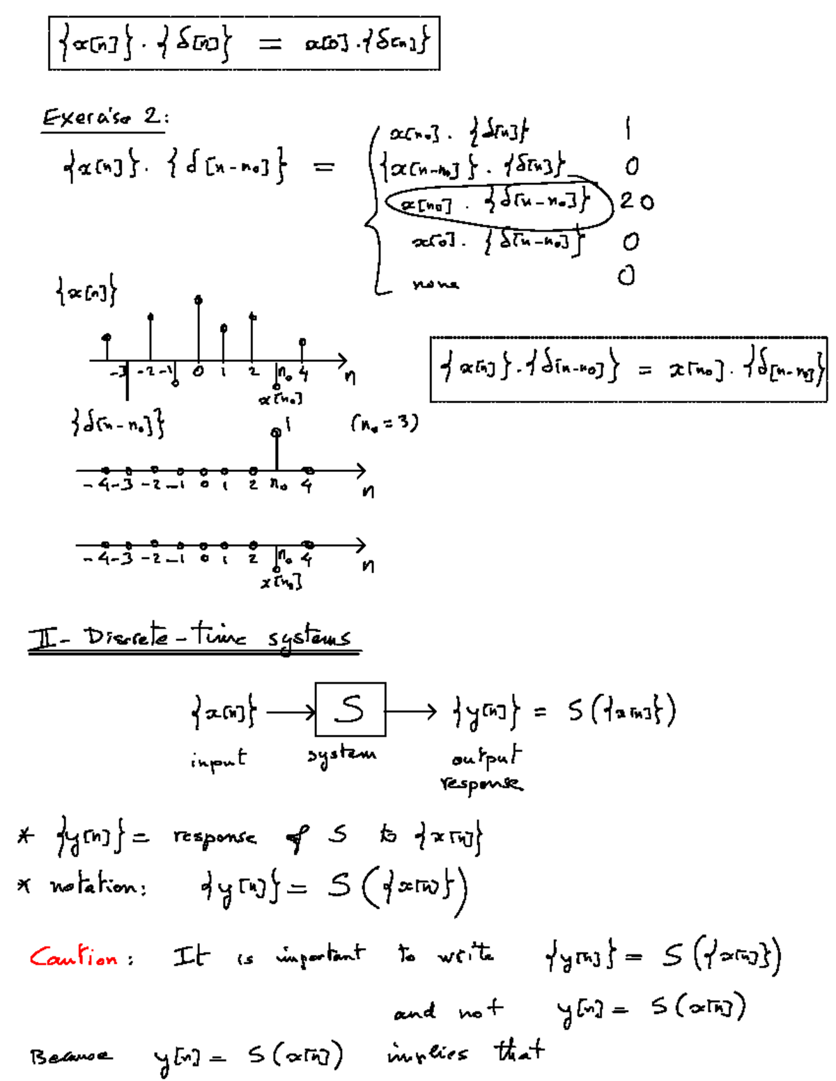 Lecture 2: Discrete Time Systems and Impulse Response Analysis - Studocu