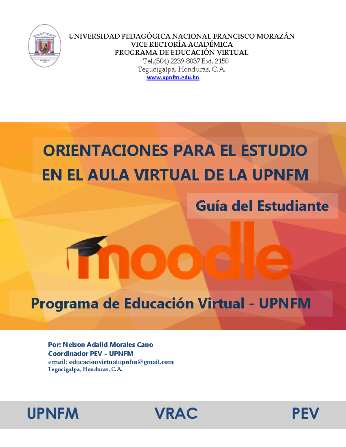 Orientaciones para el Estudio en el Aula Virtual de la UPNFM - PEV - Studocu