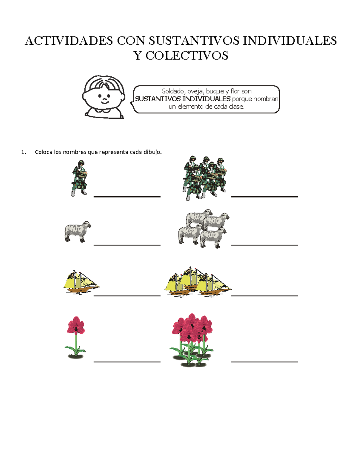 Sustantivos Colectivos