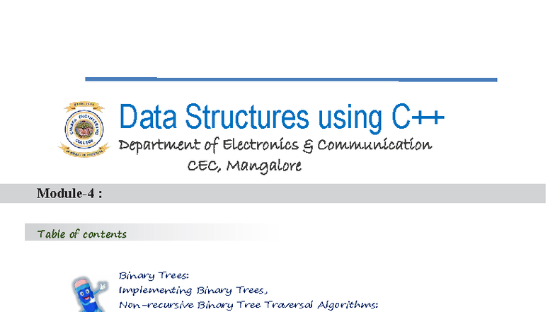 Data Structures CEC: Binary Trees & AVL Trees Overview - Studocu