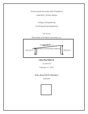 Summary of DPWH Bluebook - TABLE OF CONTENT Part A FACILITIES FOR THE ...