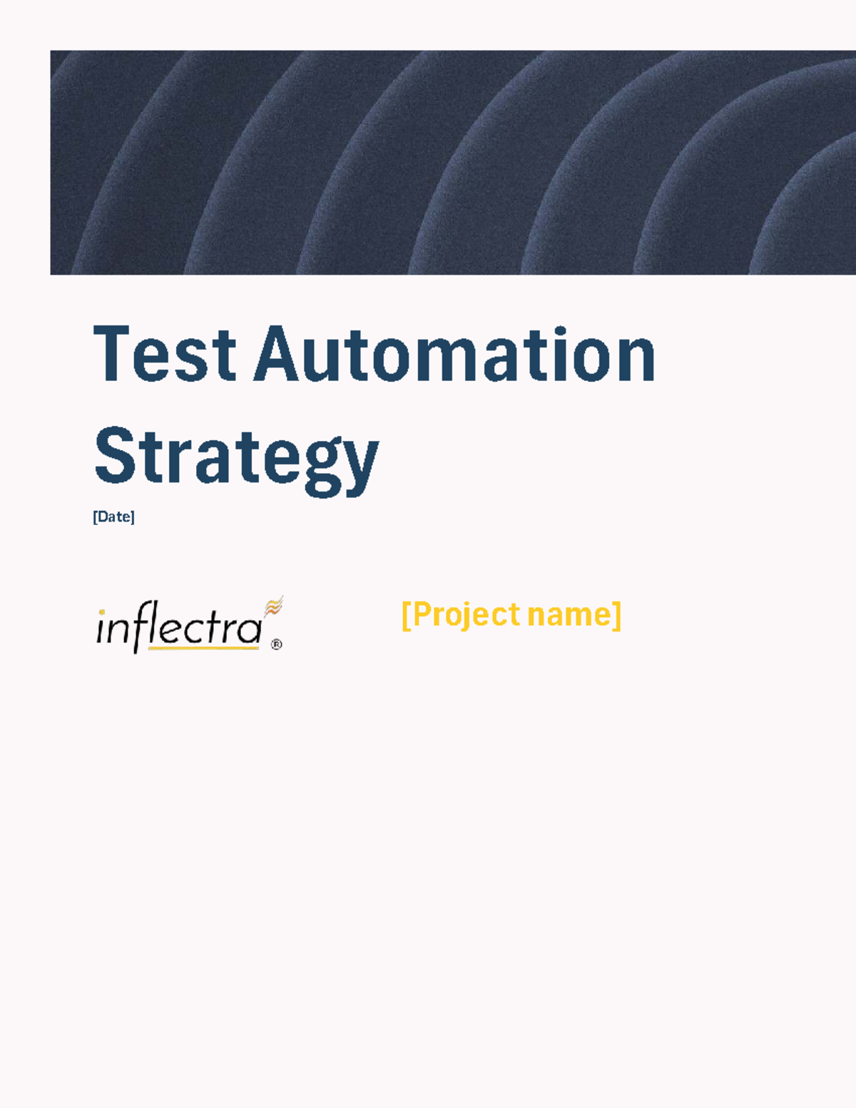 Test Automation Strategy Template: Objectives, Scope & Priorities - Studocu