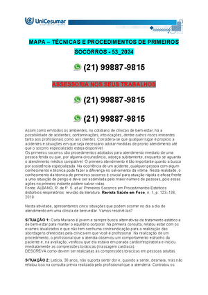 Atividade MAPA: Técnicas radiológicas da coluna vertebral, tórax ...