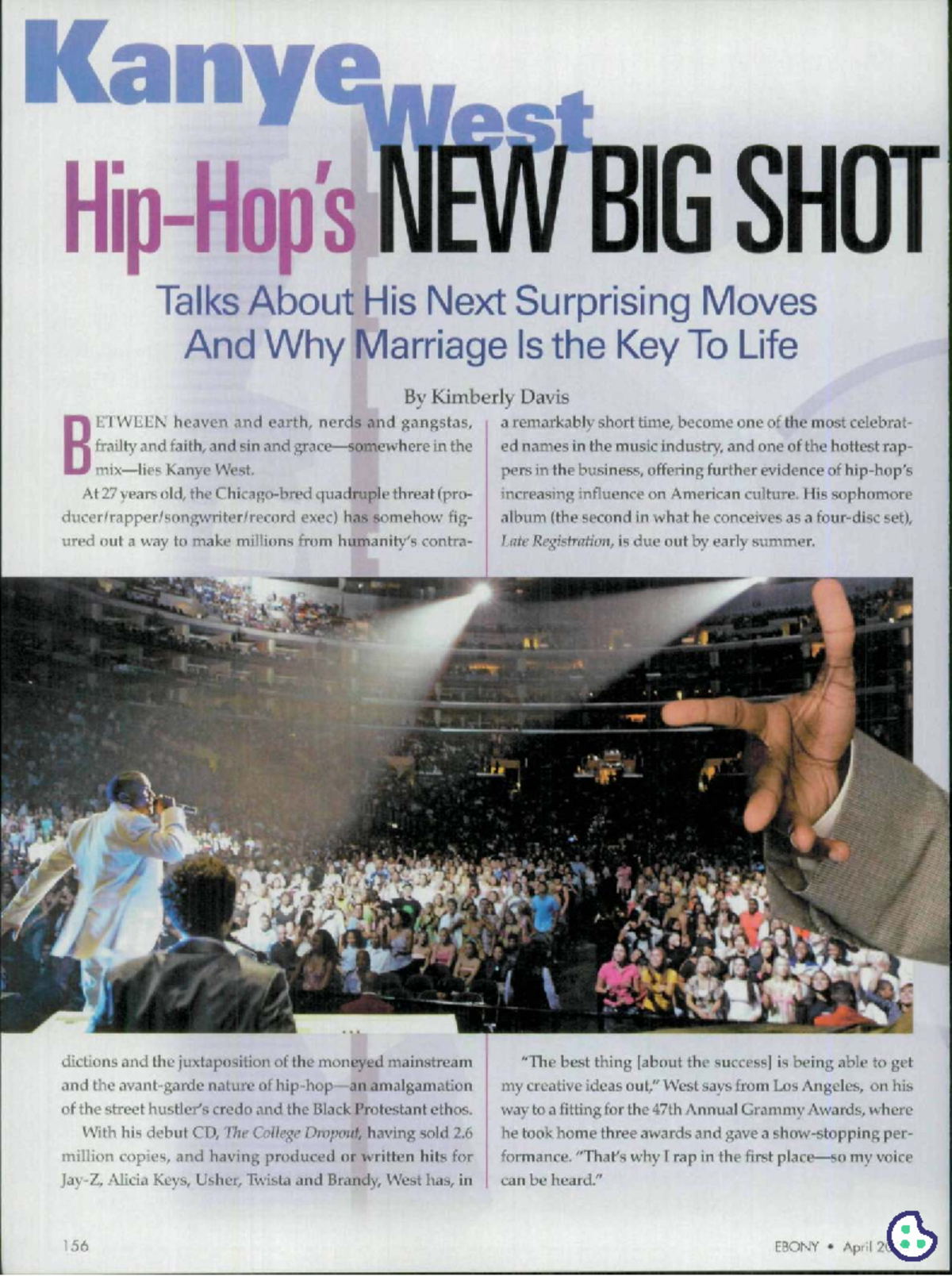 Kanye West: Hip-Hop's NEW BIG SHOT - Insights on Life & Career Moves ...