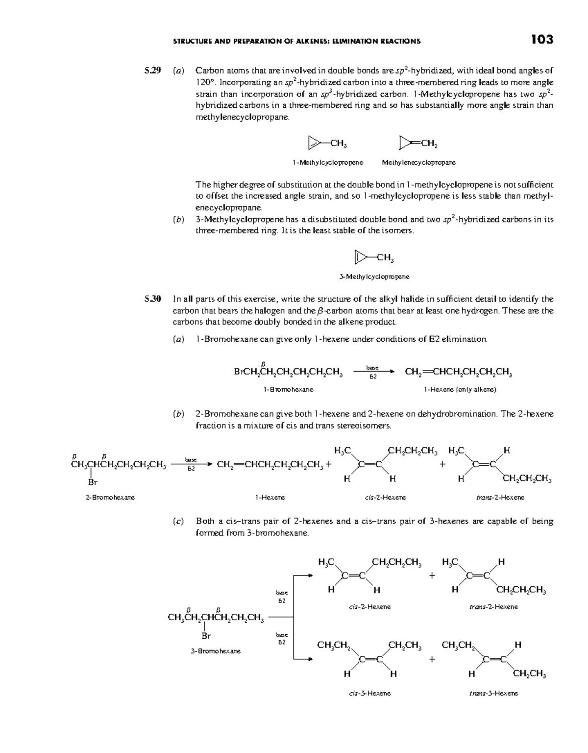 103 Organic Chemistry: Structure & Stability of Alkenes - Studocu