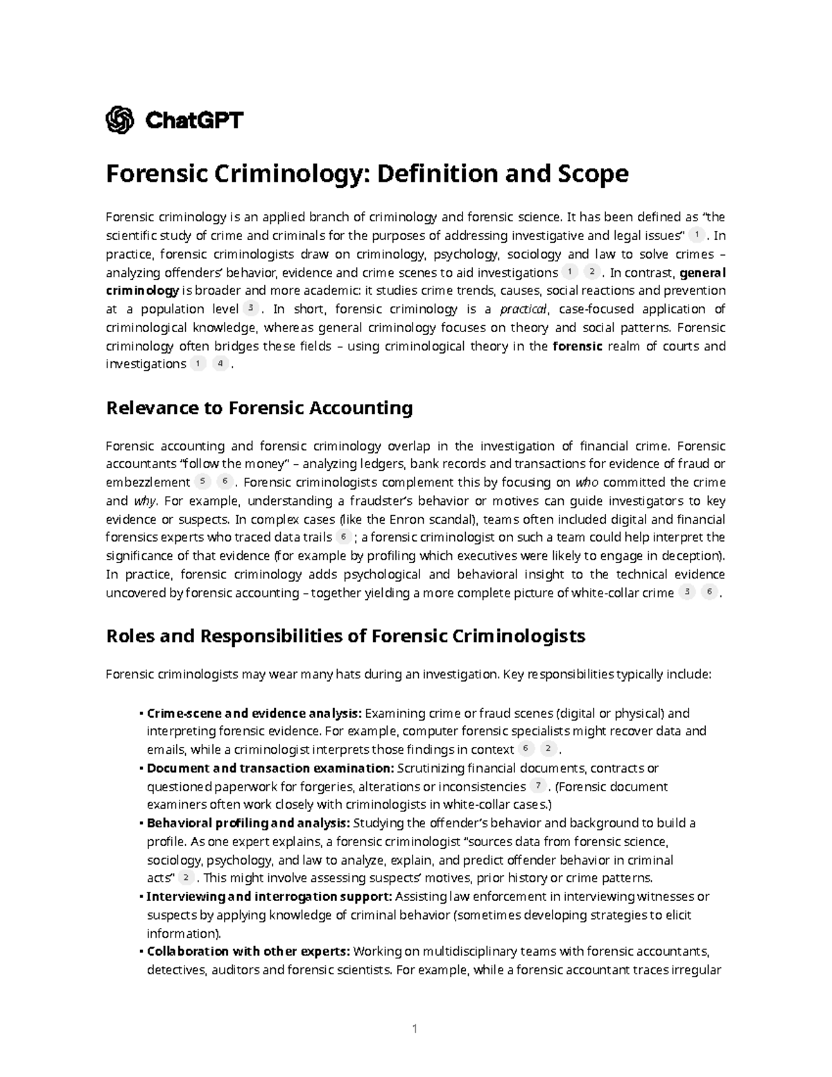 Forensic Criminology: Definition, Scope, and Key Insights - Studocu