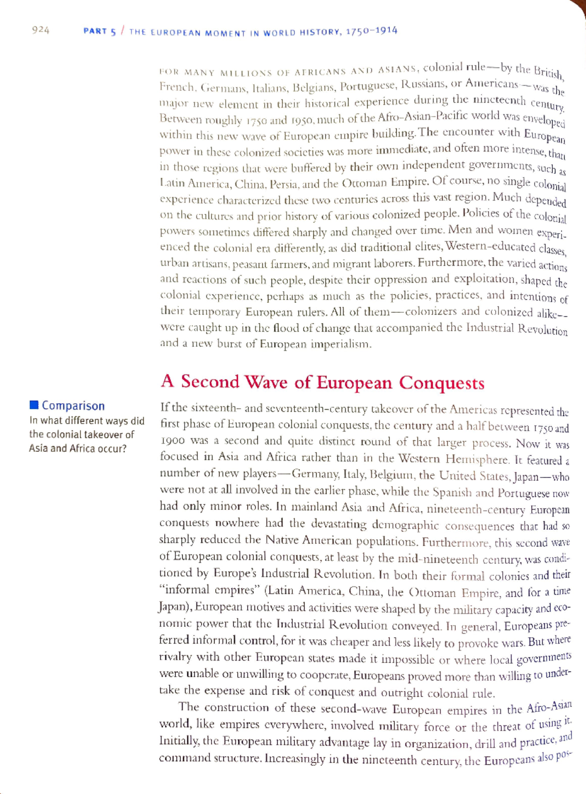 ANALYZING IMPERIALISM: HISTORICAL CONTEXT OF COLONIZATION - Studocu