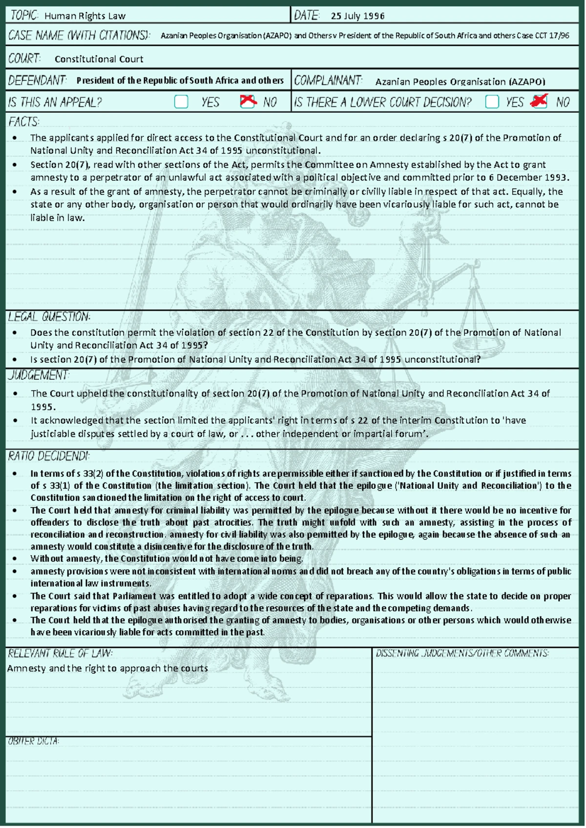 Basic Conditions of Employment Act 75 of 1997 (BCEA) Overview and ...