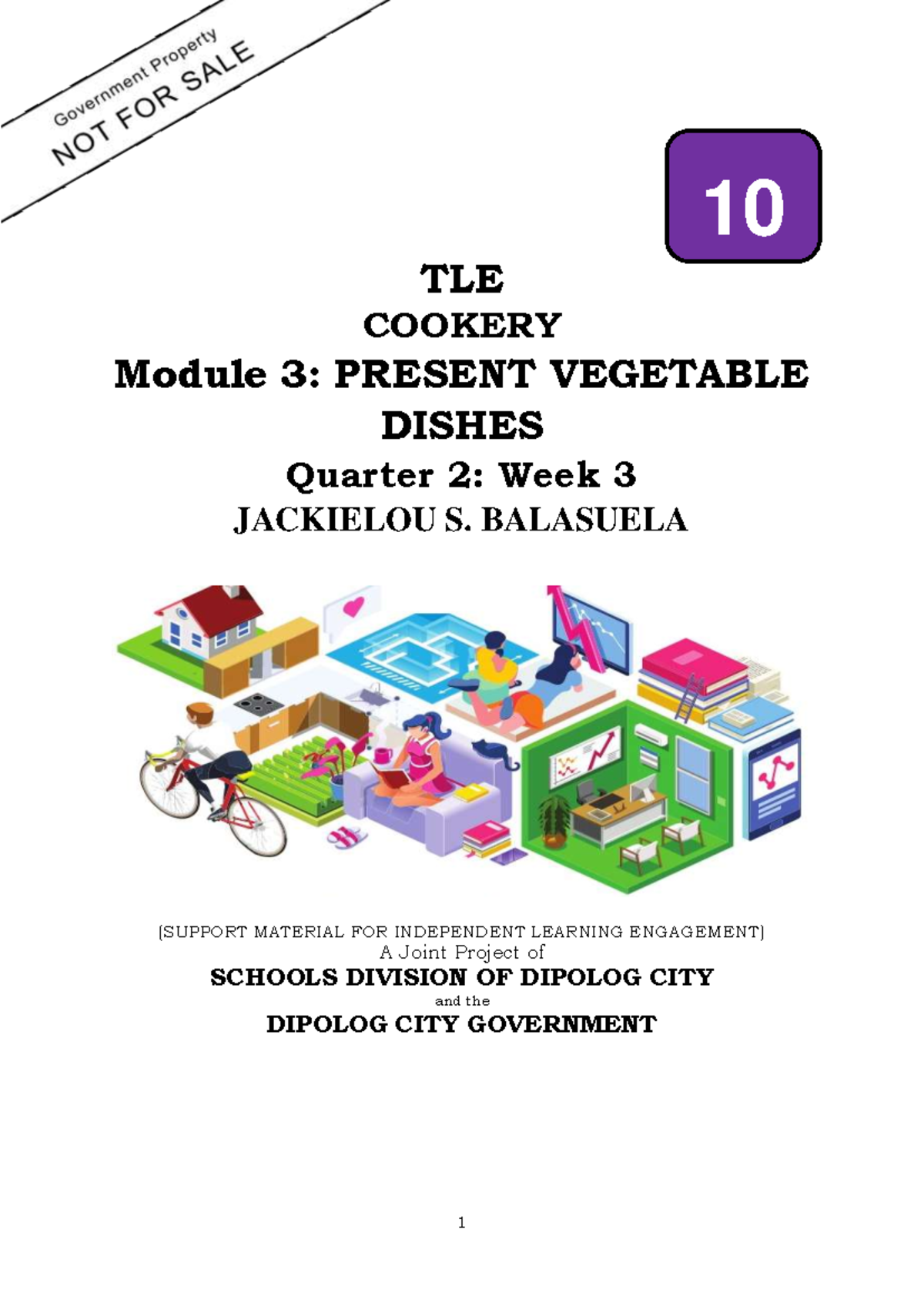 Tle10 q2 w3 cookery - This is helpful - TLE COOKERY Module 3: PRESENT ...