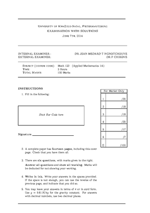 Gr 12 2020 Mathematics Paper 2 - Topic Revision Questions - Mathematics ...