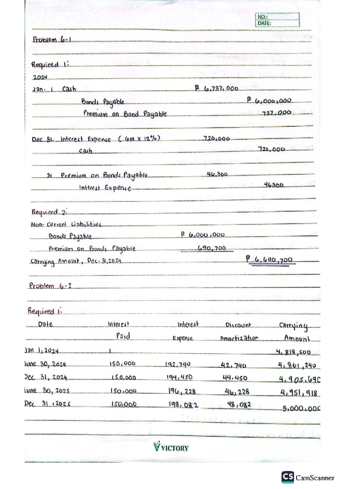 IA2 CH6: Effective Interest Method for Bonds Payable Analysis - Studocu