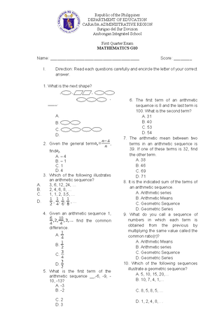 PT G7 Mathematics - Grade 7 Math Matatag Curriculum - SECOND PERIODICAL ...