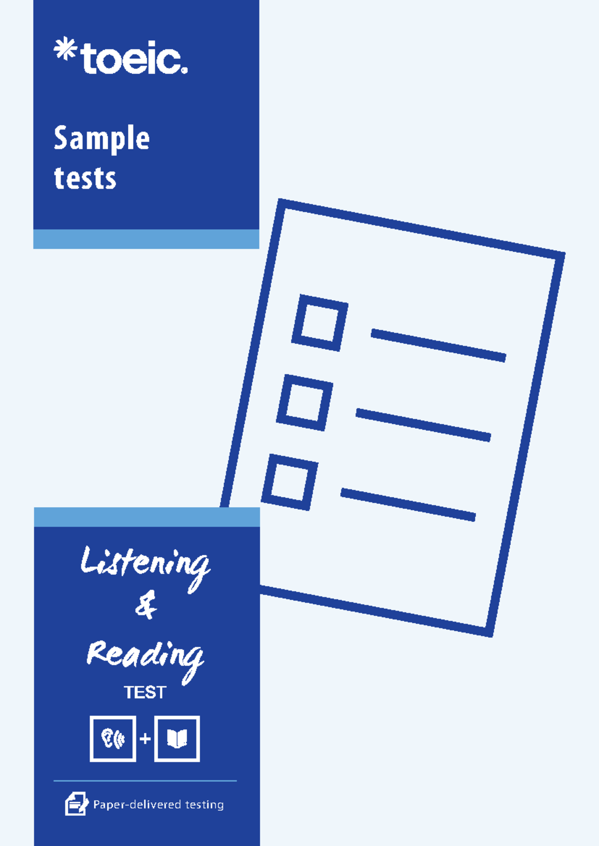 TOEIC Listening & Reading Sample Test: Practice Questions and Answers ...