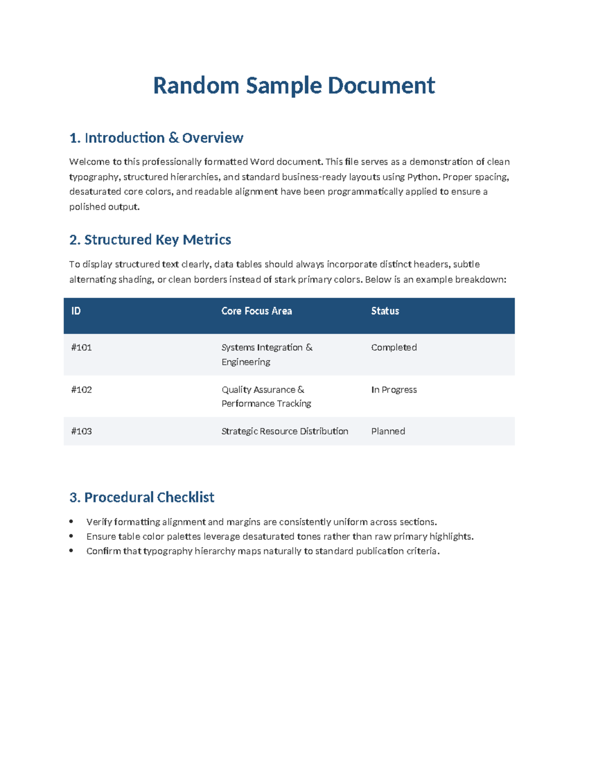 Document Formatting Guidelines: A Structured Overview - Studocu