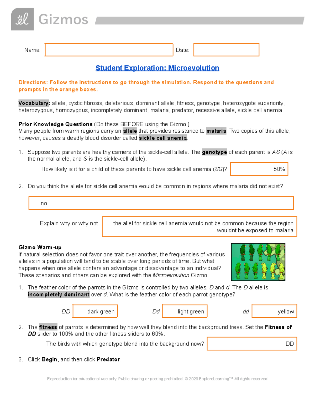 Microevolution SE Tej: Exploring Allele Frequencies and Natural ...