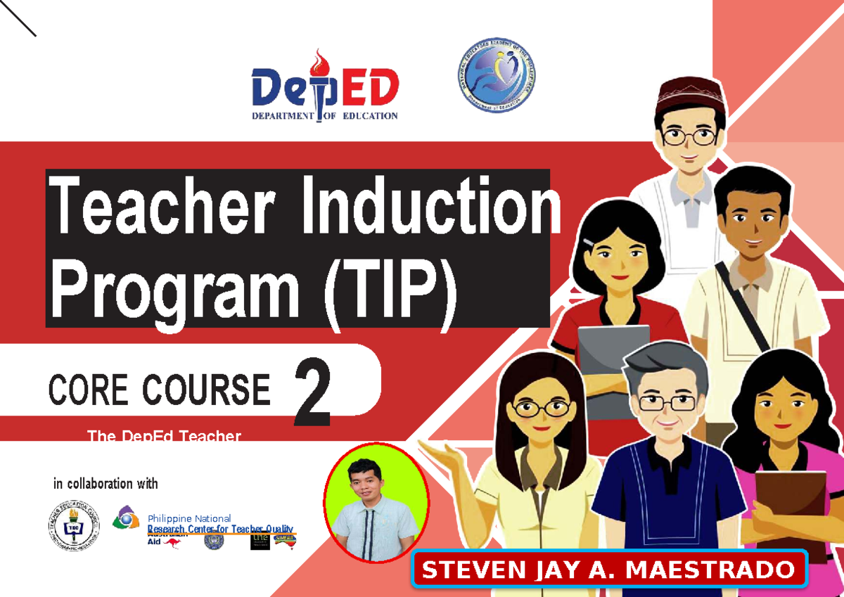 TIP 2: Teacher Induction Program Course 2 Overview and Insights - Studocu