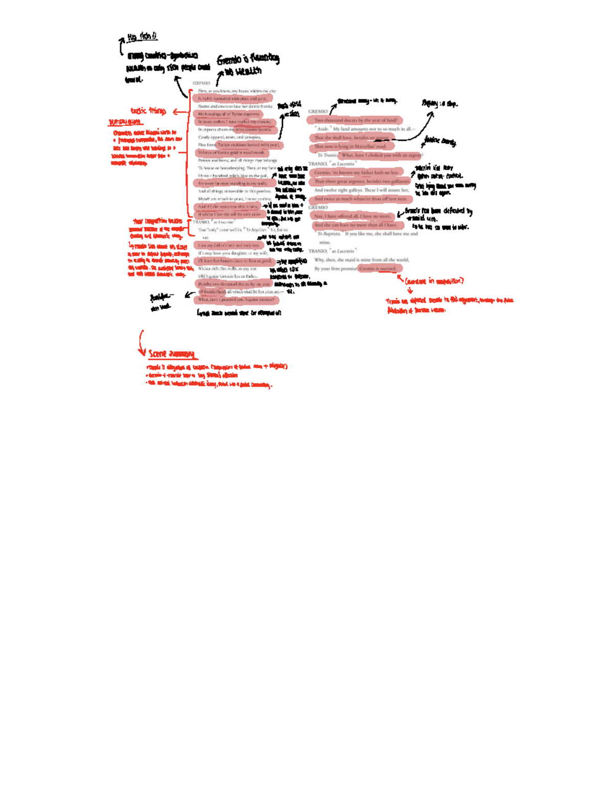 GREMIO vs TRANIO: Wealth and Competition in Padua - Scene Analysis ...