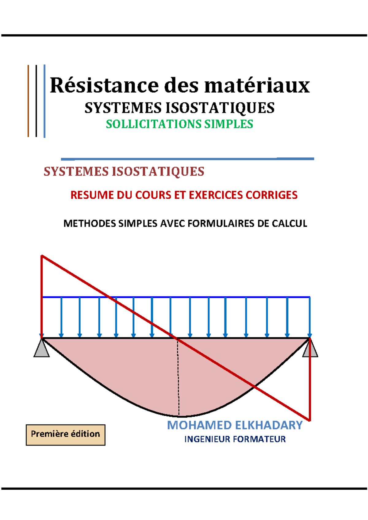 RDM 2020 - Cours et Exercices Corrigés sur la Résistance des Matériaux ...