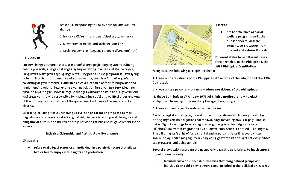 Ang Leon at ang Daga - SHORT STORY - Ang Leon at ang Daga May isang ...