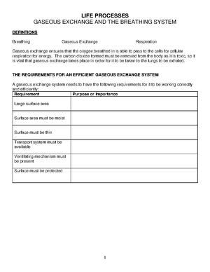 LIFE Sciences - Grade 12 Notes - LIFE SCIENCES GRADE 12 NOTES DNA – THE ...